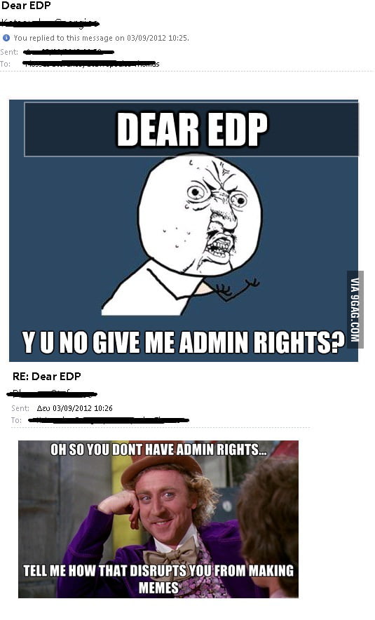 Solving IT problems like a boss - 9GAG