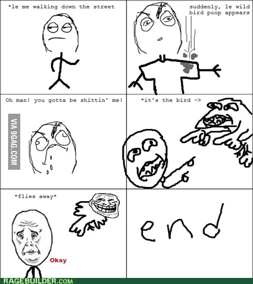 Poop rage - 9GAG