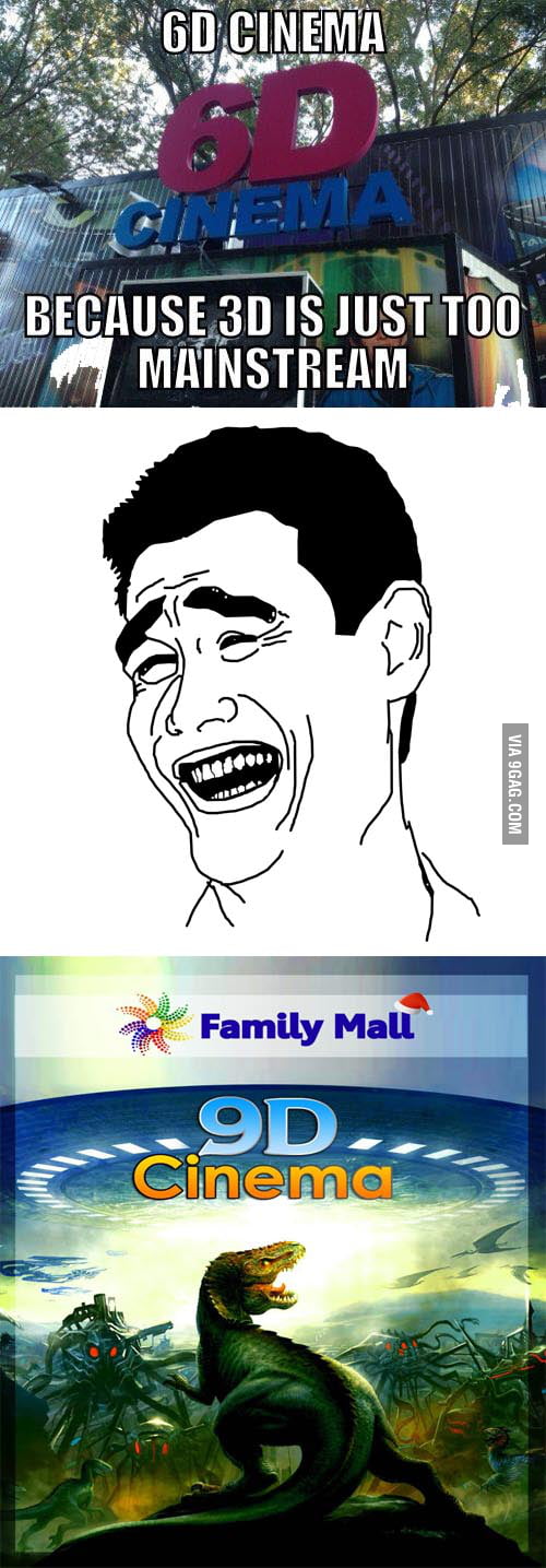 9D CINEMA - 9GAG