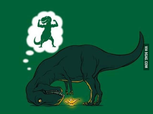 The Problem With The T-Rex - 9GAG