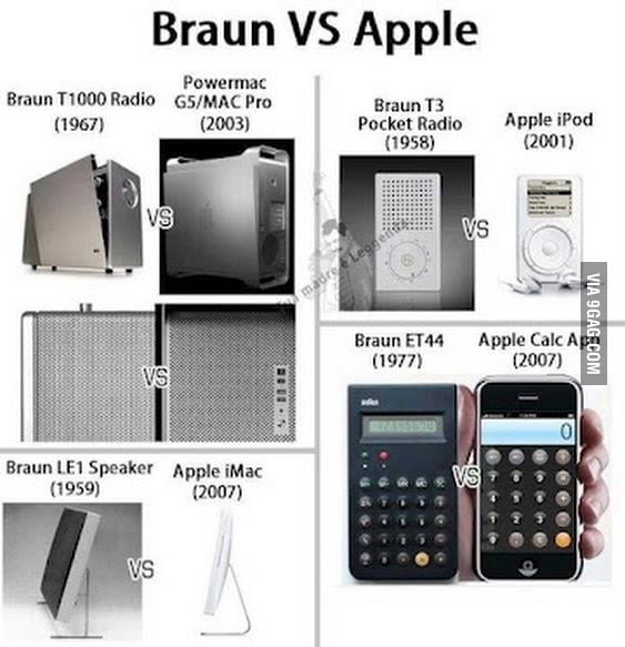 Braun Vs. Apple - 9GAG