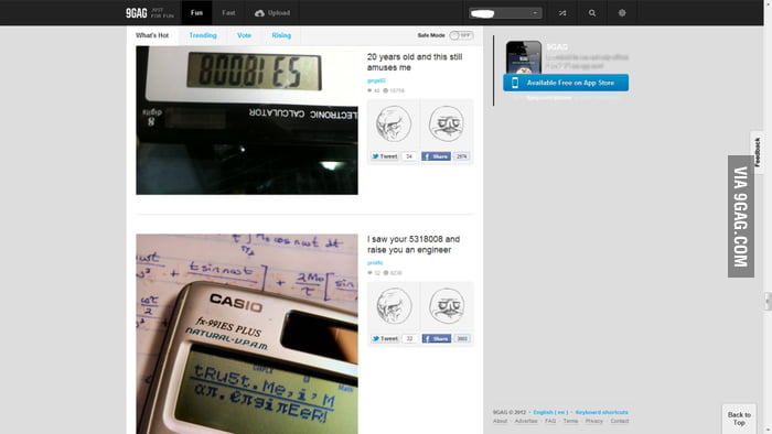 That awsome moment on 9gag.... - 9GAG