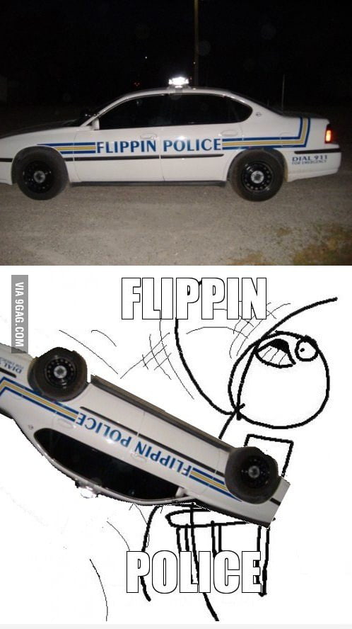 Flippin Police! - 9GAG