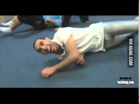Assisted Backflip FAIL - 9GAG