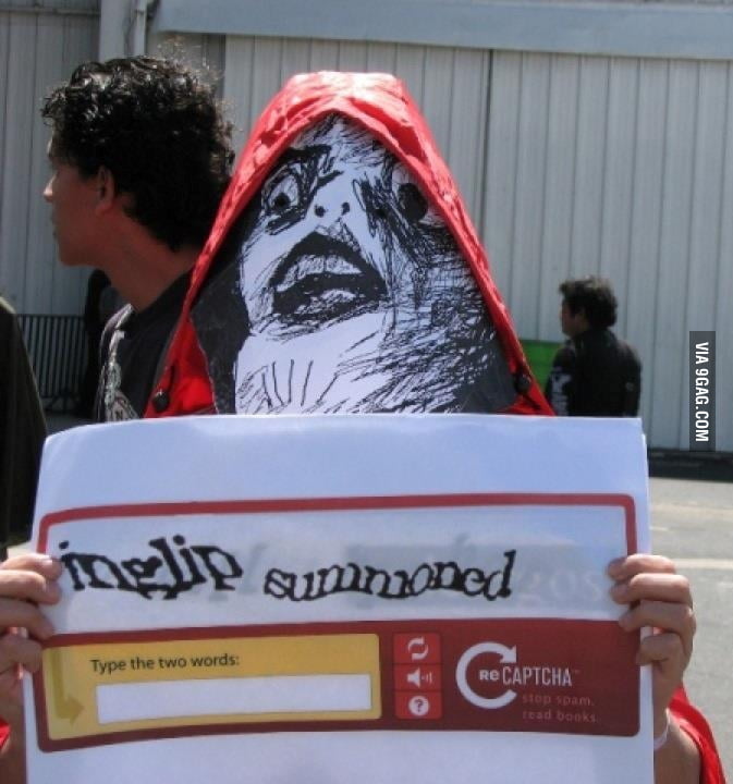 Inglip summoned - 9GAG
