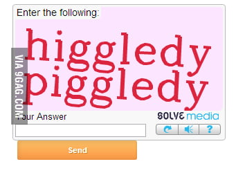 Captcha Gone Wild - 9GAG