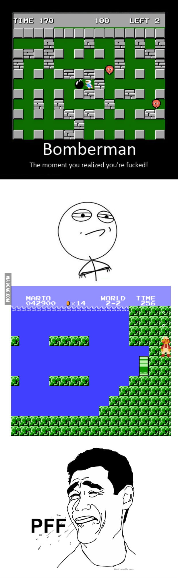Bomberman, and now Mario - 9GAG