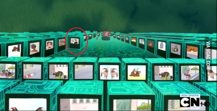 Rage Face on Regular Show - 9GAG