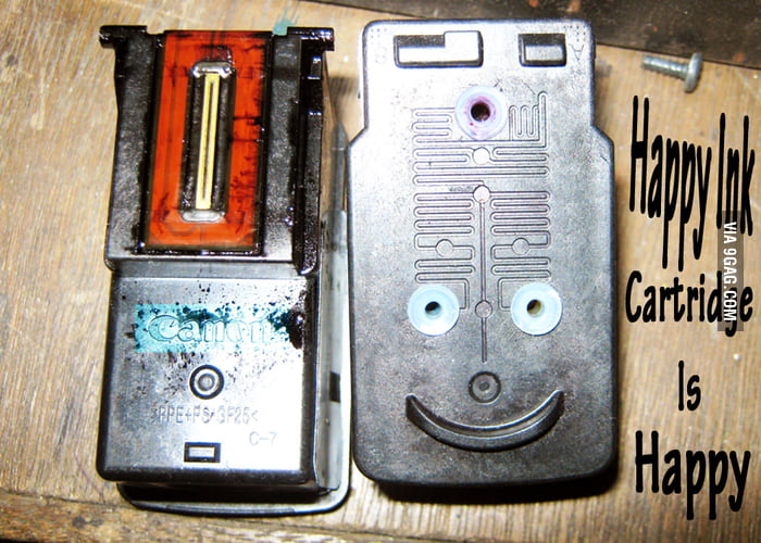 Happy ink cartridge - 9GAG