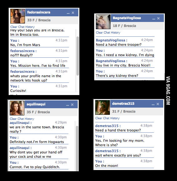 Random chat, serious answers! - 9GAG