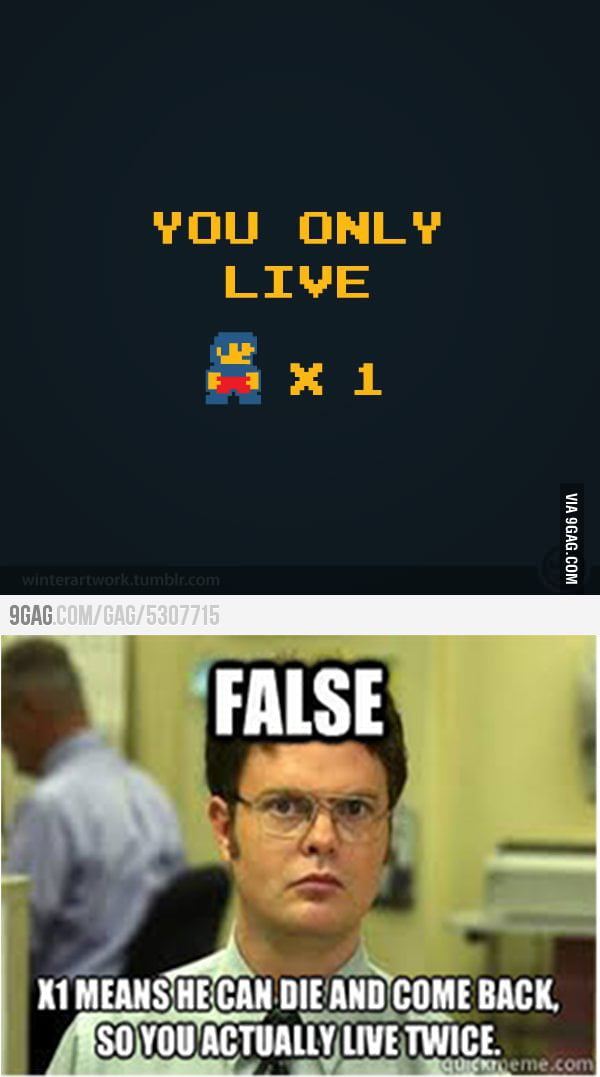 YOLT ( You Only Live Twice ) - 9GAG