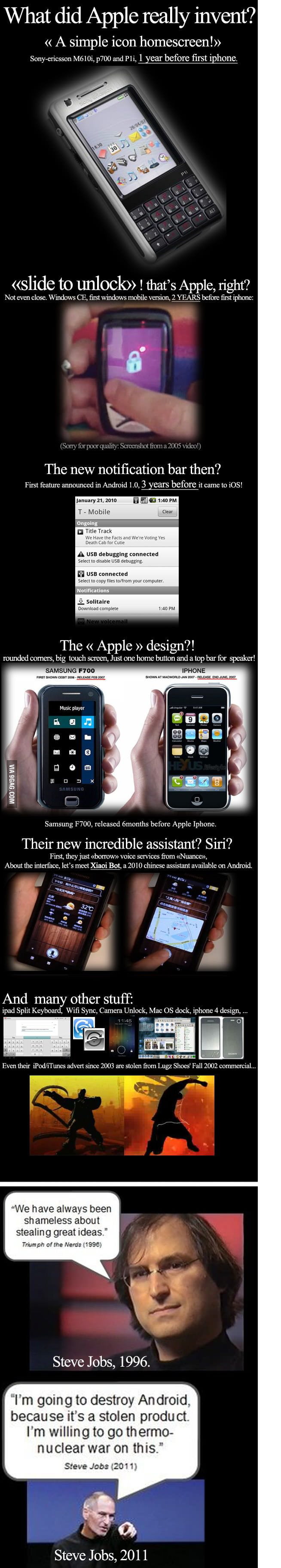 Apple? invent? - 9GAG