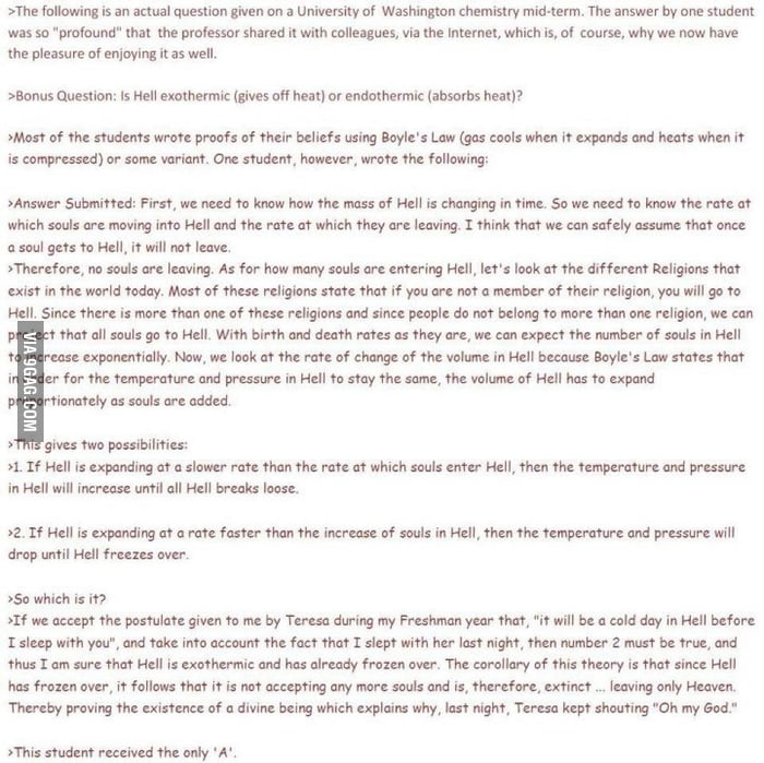Physics of hell - 9GAG