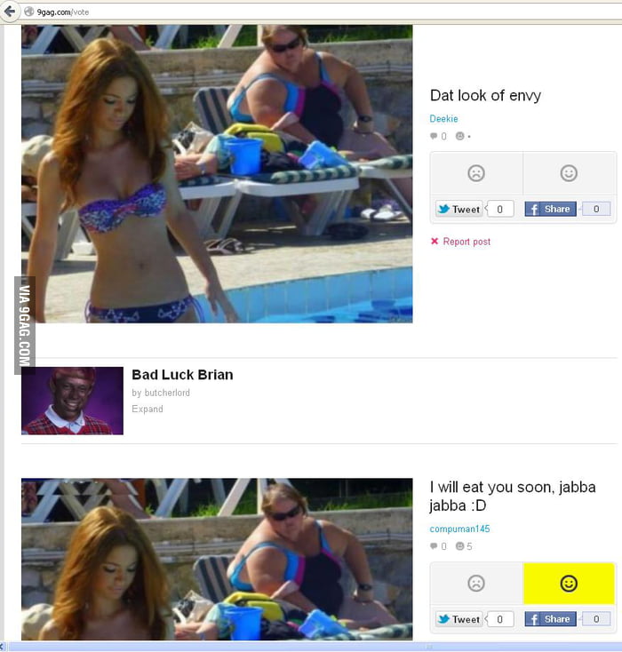That moment you post something and someone else copies you - 9GAG