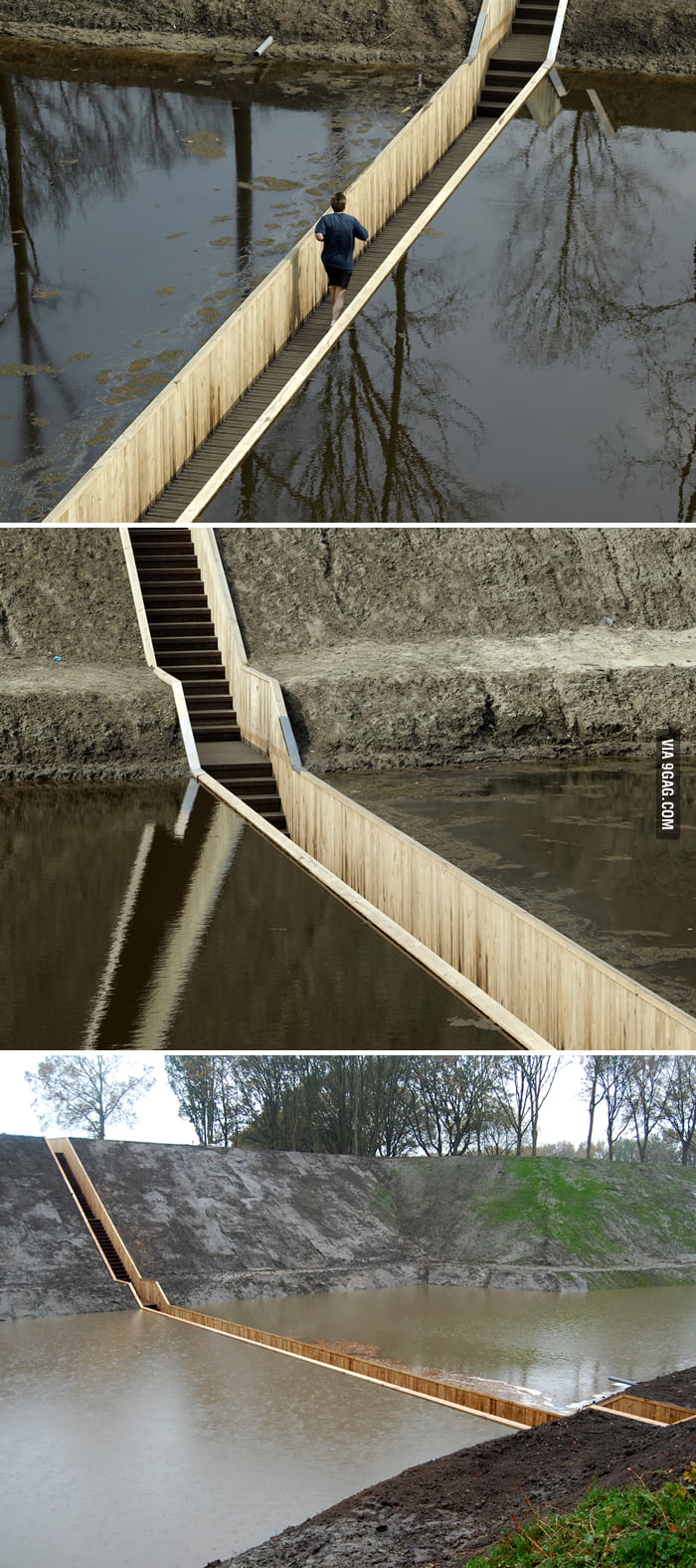 Moses Bridge! - 9GAG