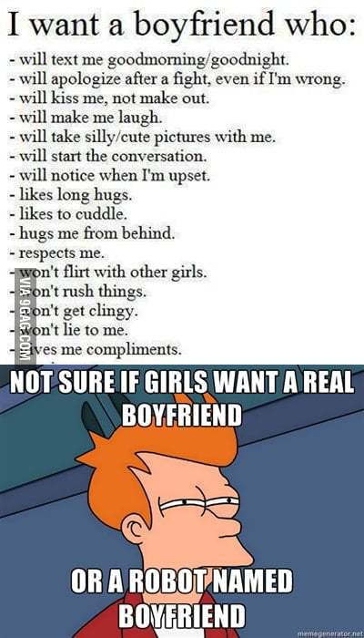Boyfriend and Robots - 9GAG
