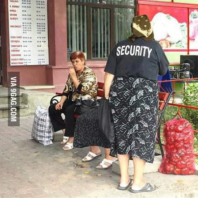 Did anyone call the security? - 9GAG