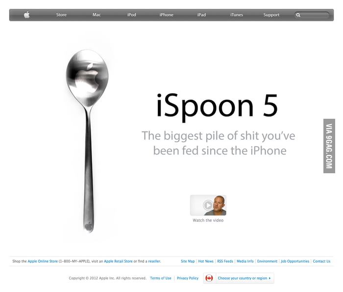 The amazing iSpoon. - 9GAG