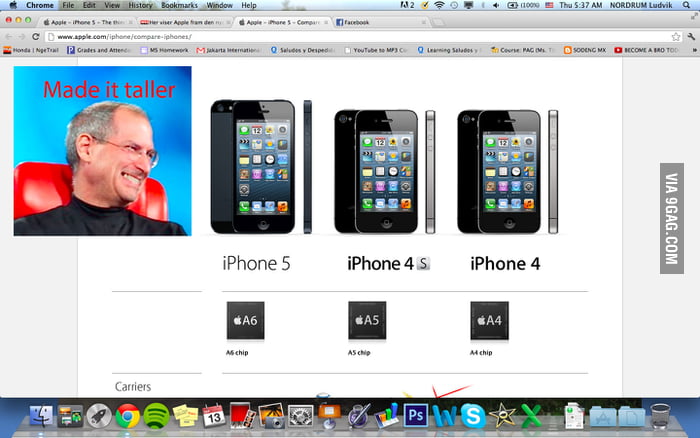 My opinion on the Iphone 5 - 9GAG