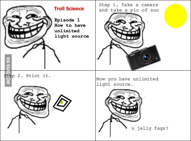 Troll Science. - 9GAG