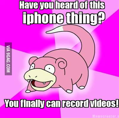 Iphone 3GS... - 9GAG
