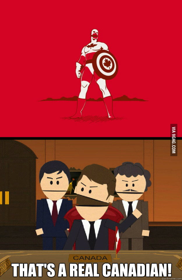Real Captain Canada - 9GAG