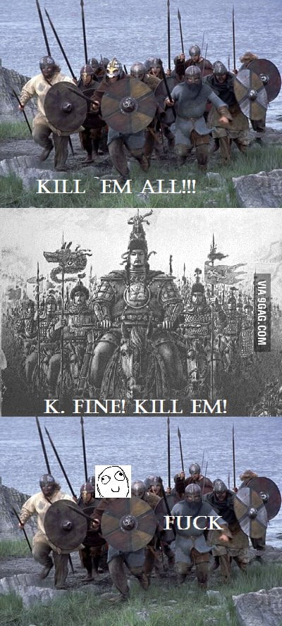 Vikings vs Huns - 9GAG