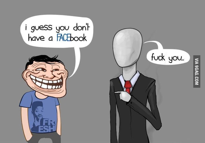 Sad Slenderman is sad - 9GAG