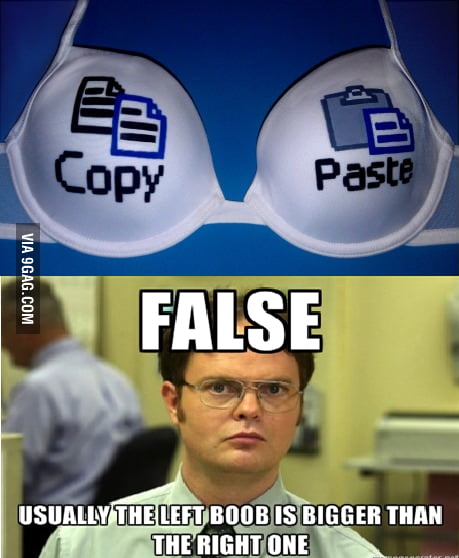 Copy/Paste bra - 9GAG