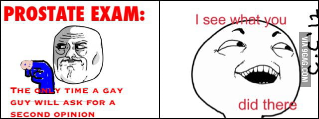 PROSTATE EXAM!!!! - 9GAG