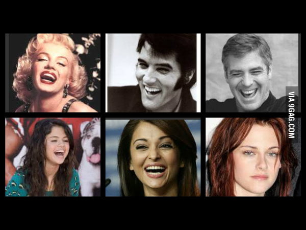 How celebrities laugh... - 9GAG