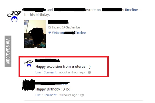Yes, happy expulsion from a uterus - 9GAG