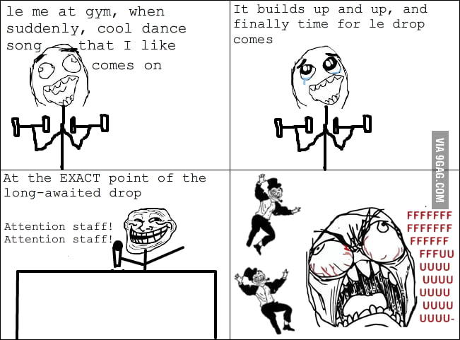 Gym Rage - 9GAG