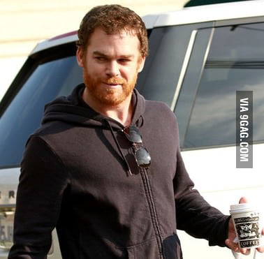 Dexter with a beard is bad ass - 9GAG