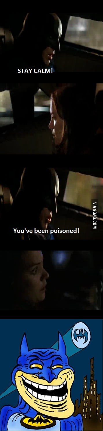 TROLL LEVEL: batman - 9GAG