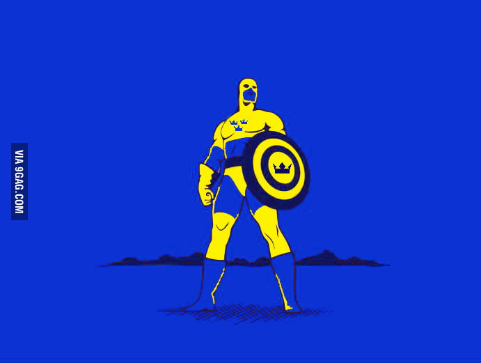 Captain Sweden - 9GAG