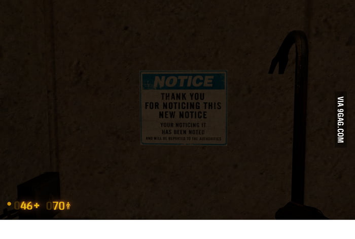 Half-Life Notice! - 9GAG