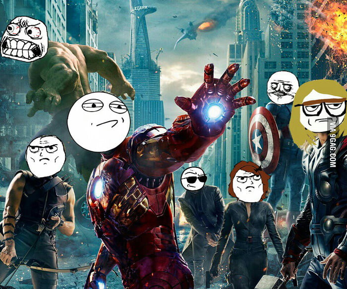 Memes Avengers - 9GAG