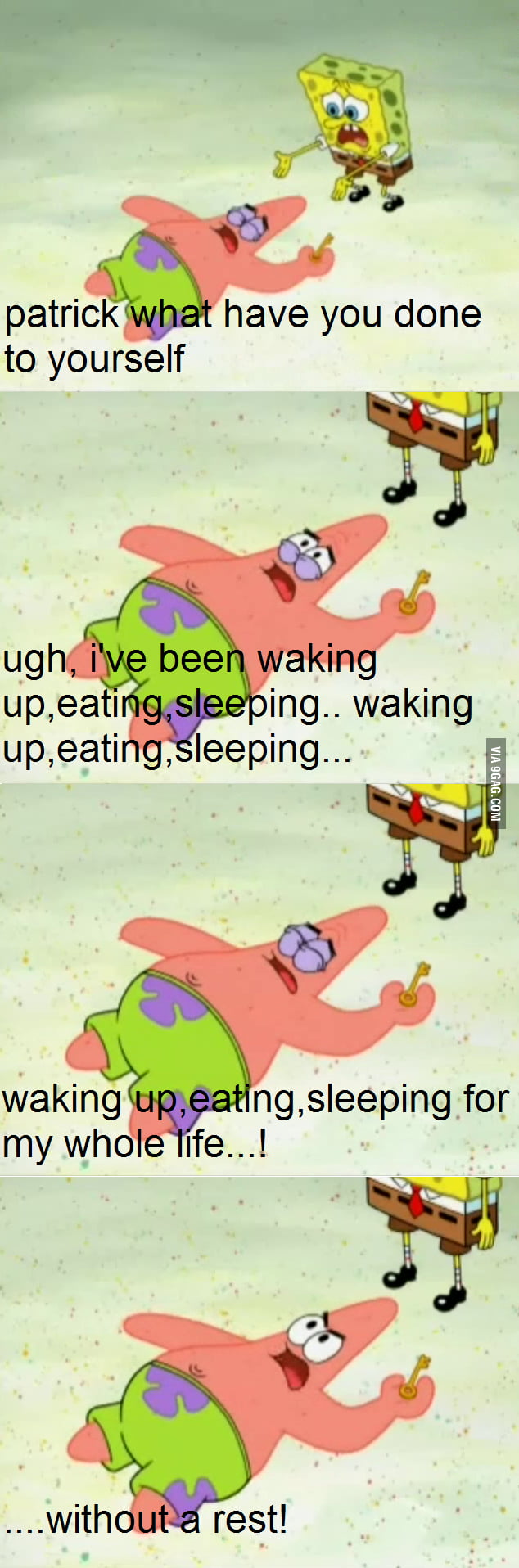 Poor Patrick - 9GAG