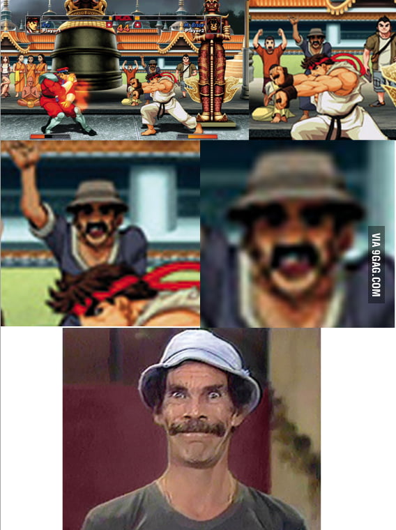 Don Ramón in Street Fighter - 9GAG