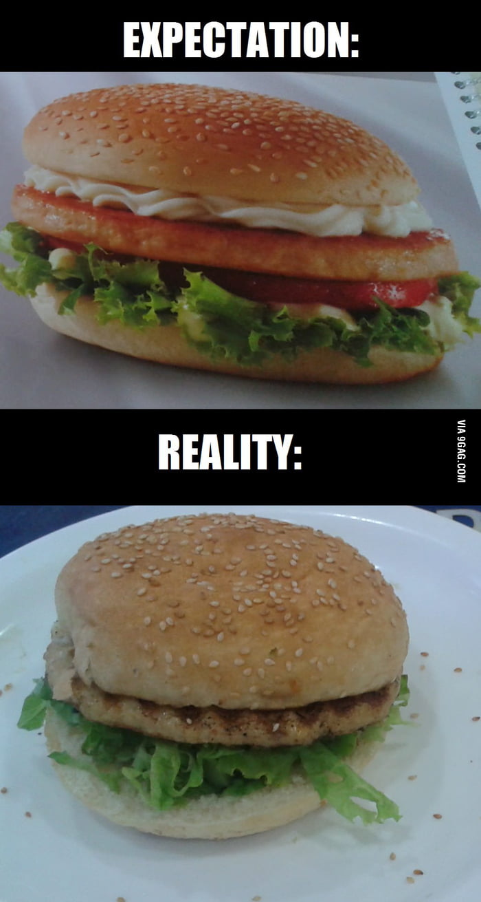 Fast Food Expectation Fail... - 9GAG
