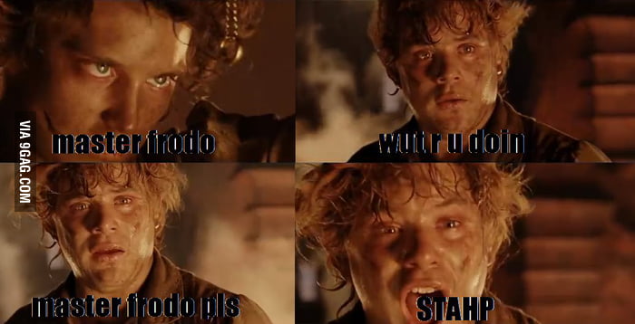 Master frodo pls... - 9GAG