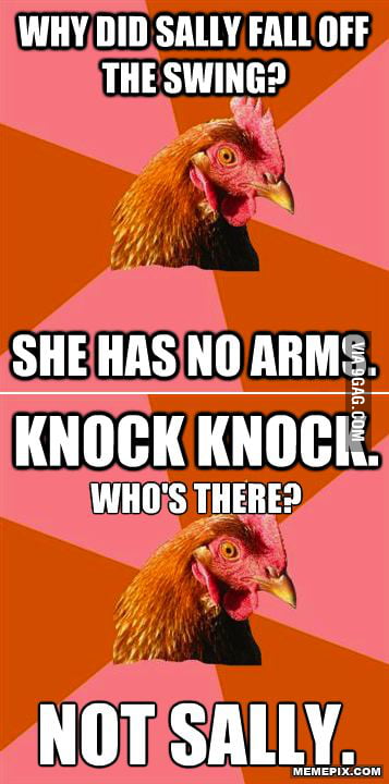 Not Sally! - 9GAG