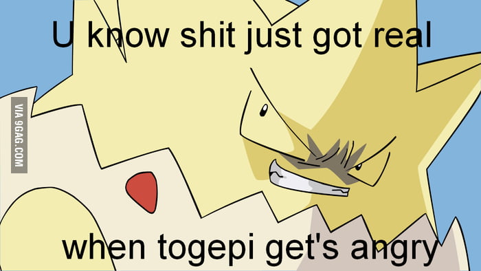 Angry Togepi is angry - 9GAG
