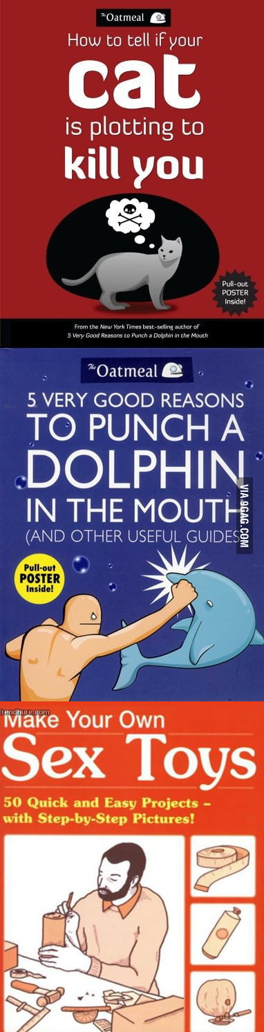 Jus some random books... - 9GAG