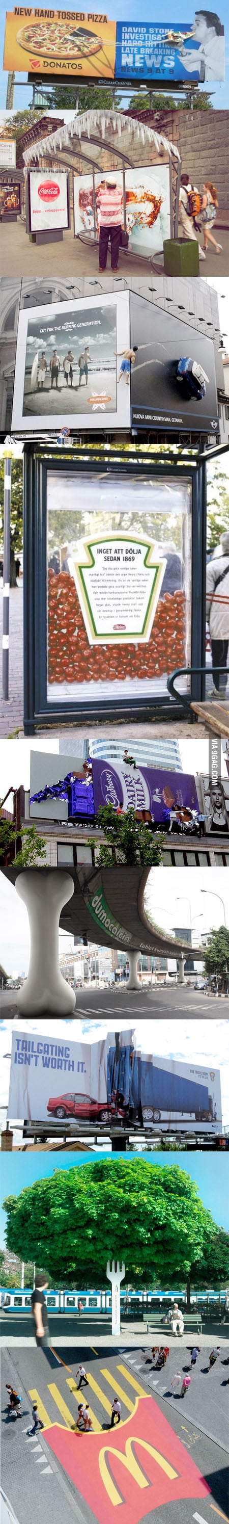 Creative Outdoor Ads - 9GAG