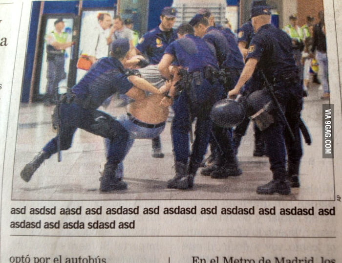 Asd asdsd aasd newspaper - 9GAG