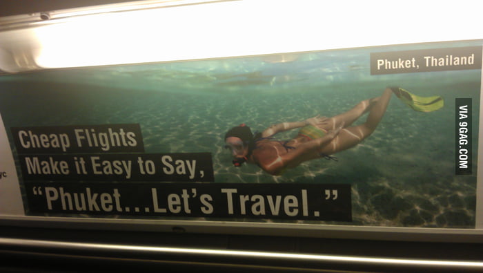 And not a single Phuk was given making this Ad - 9GAG