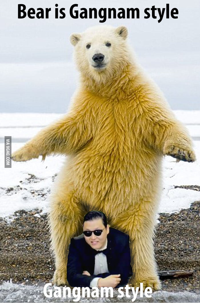 Gangnam polar bear - 9GAG