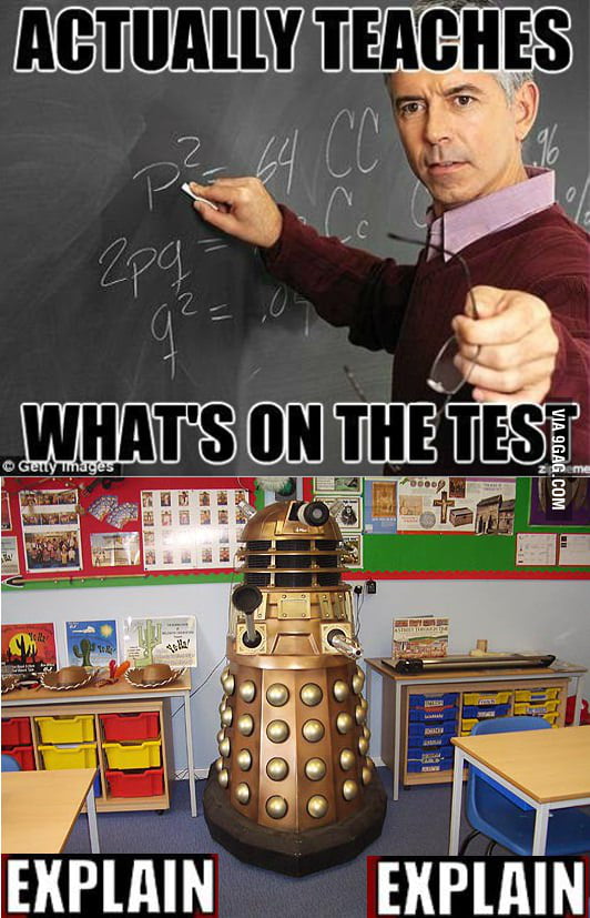 Dalek School - 9GAG
